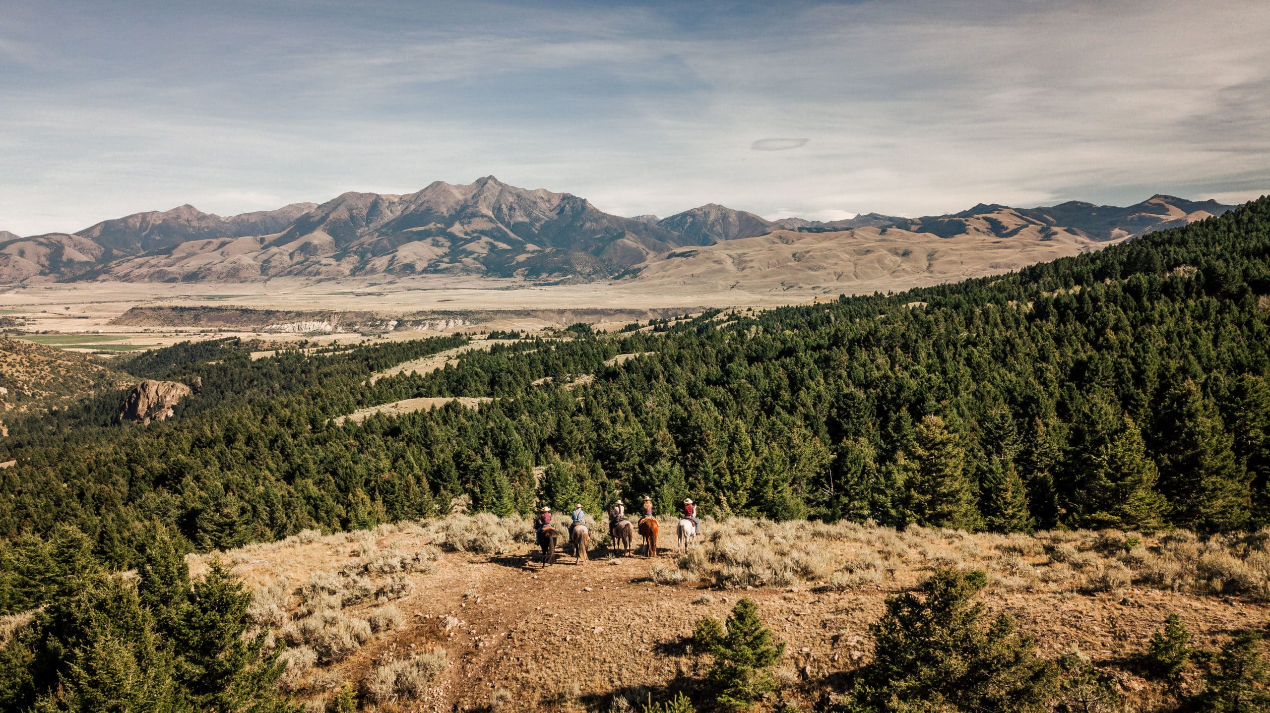 Overlooking Emigrant Peak - Mountain Sky Guest Ranch